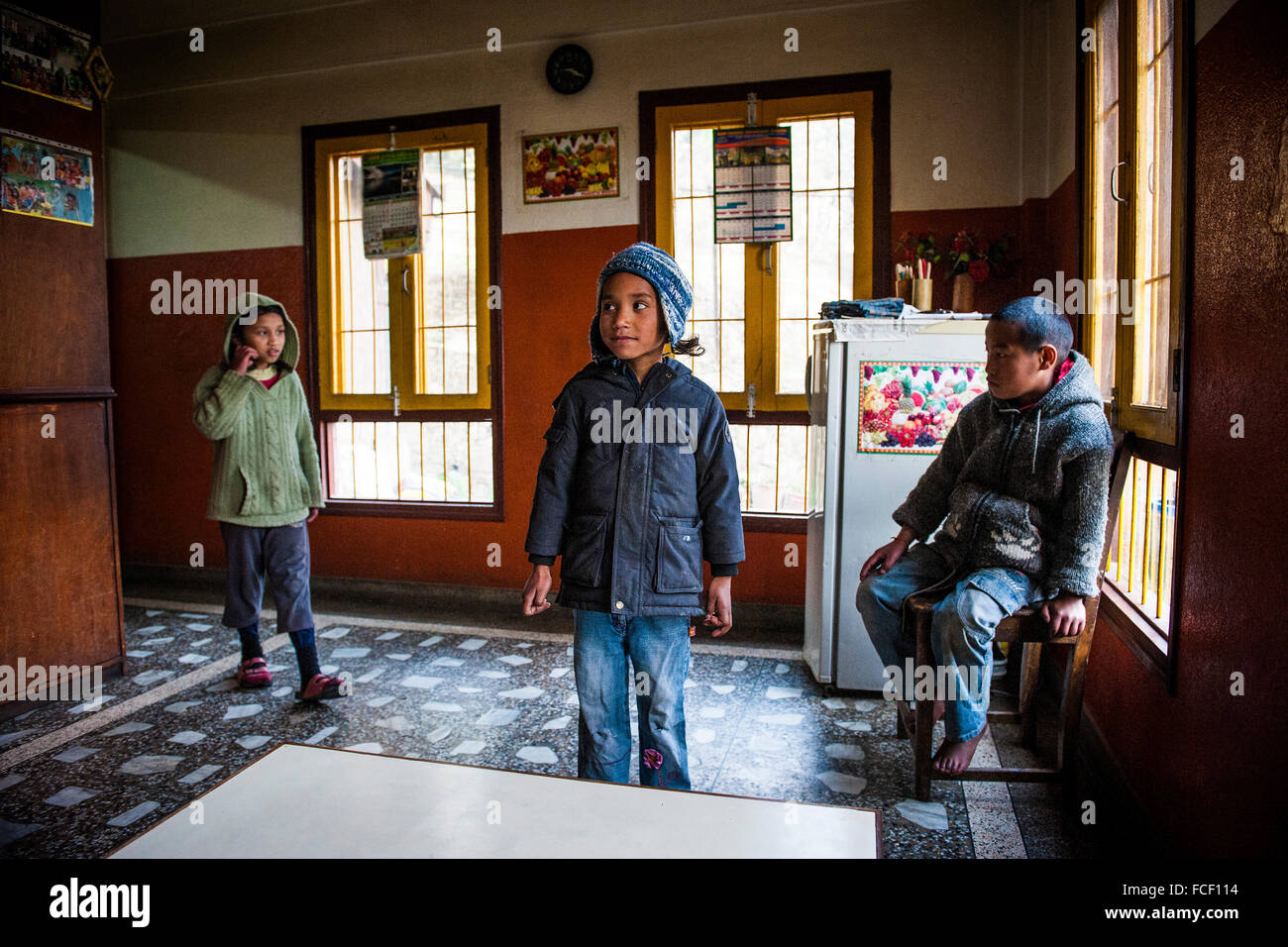 Nepal, Tathali, orphanage Stock Photo - Alamy
