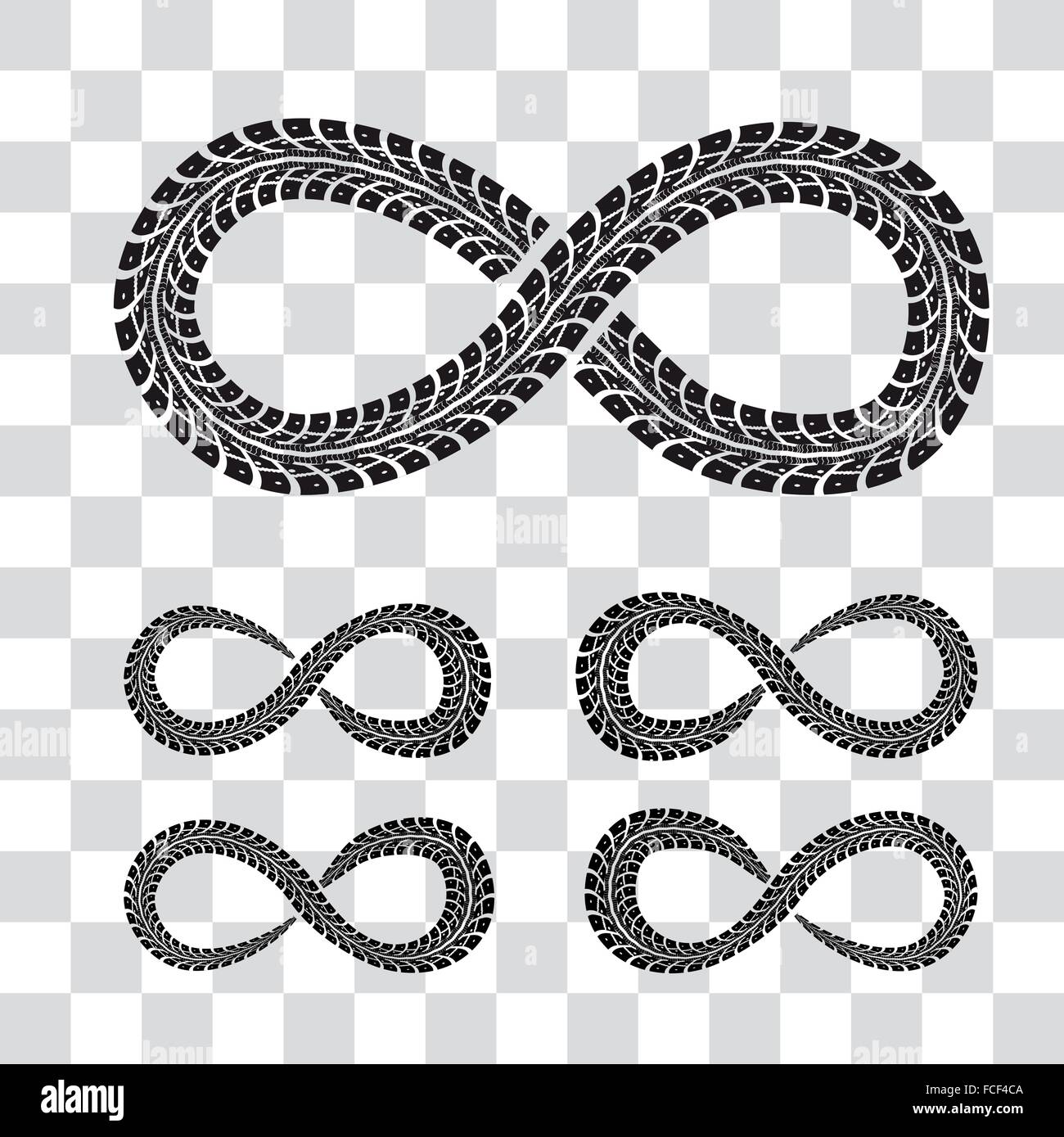 Turning tracks Stock Vector Images - Alamy