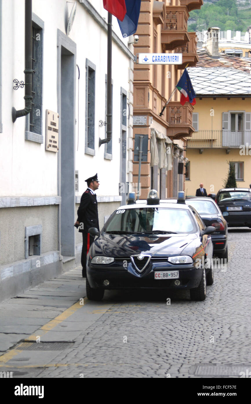 Police, Italy, Italian, car, street Stock Photo - Alamy