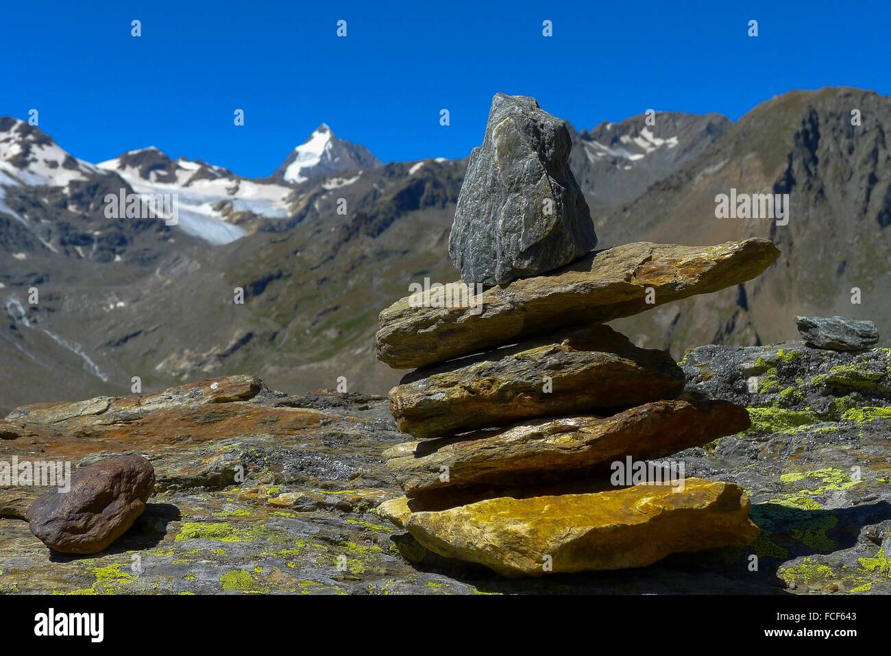 Vordere Rotspitze mountain hike view on the Grand Zebru - August 2015 ...