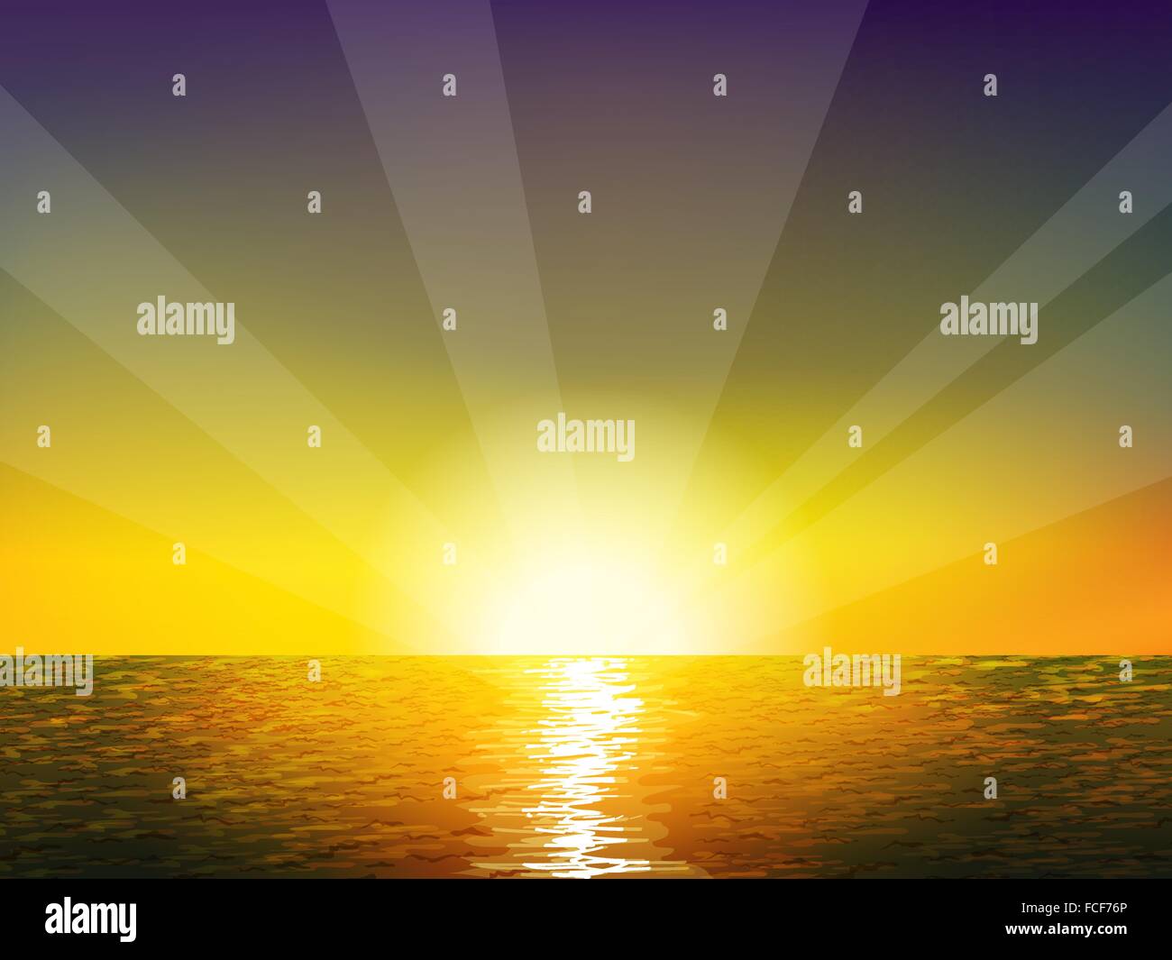 Surfing at sunrise Stock Vector Images - Alamy