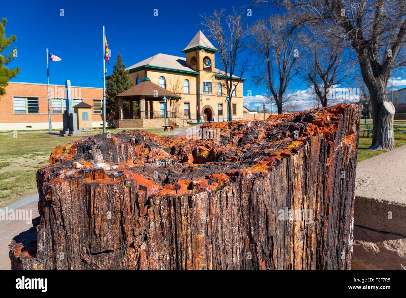 Historic Navajo County Courthouse, Holbrook, U.S. Route 66 (US 66 or ...