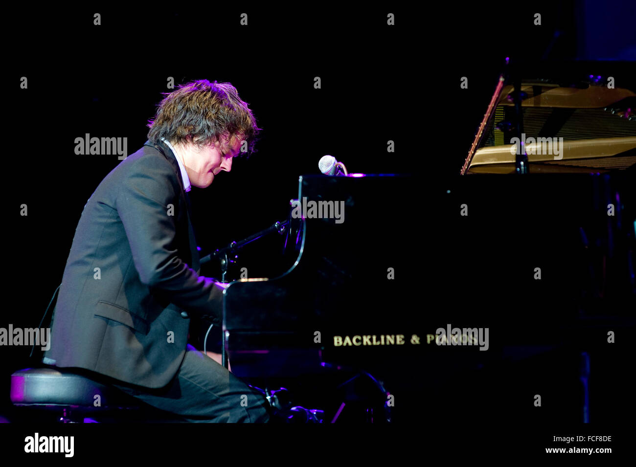 Jamie Cullum in concert (2009 Stock Photo - Alamy