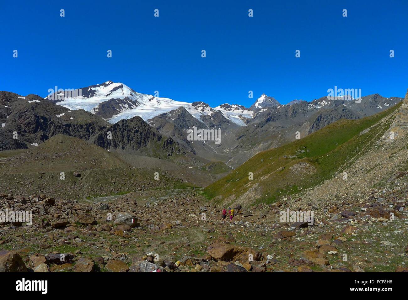 Mountain hike to the vordere rotspitze hi-res stock photography and ...