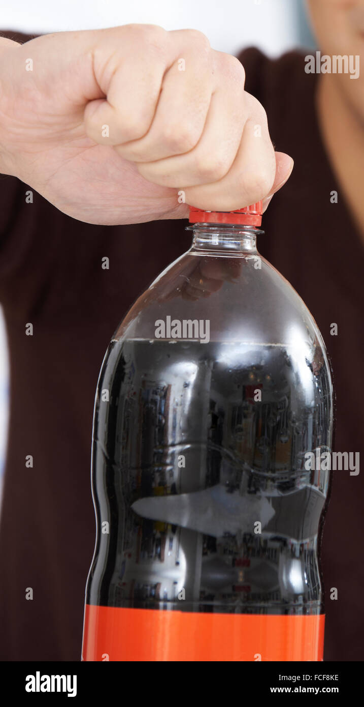 Fizzy drink bottle opening hi-res stock photography and images - Alamy