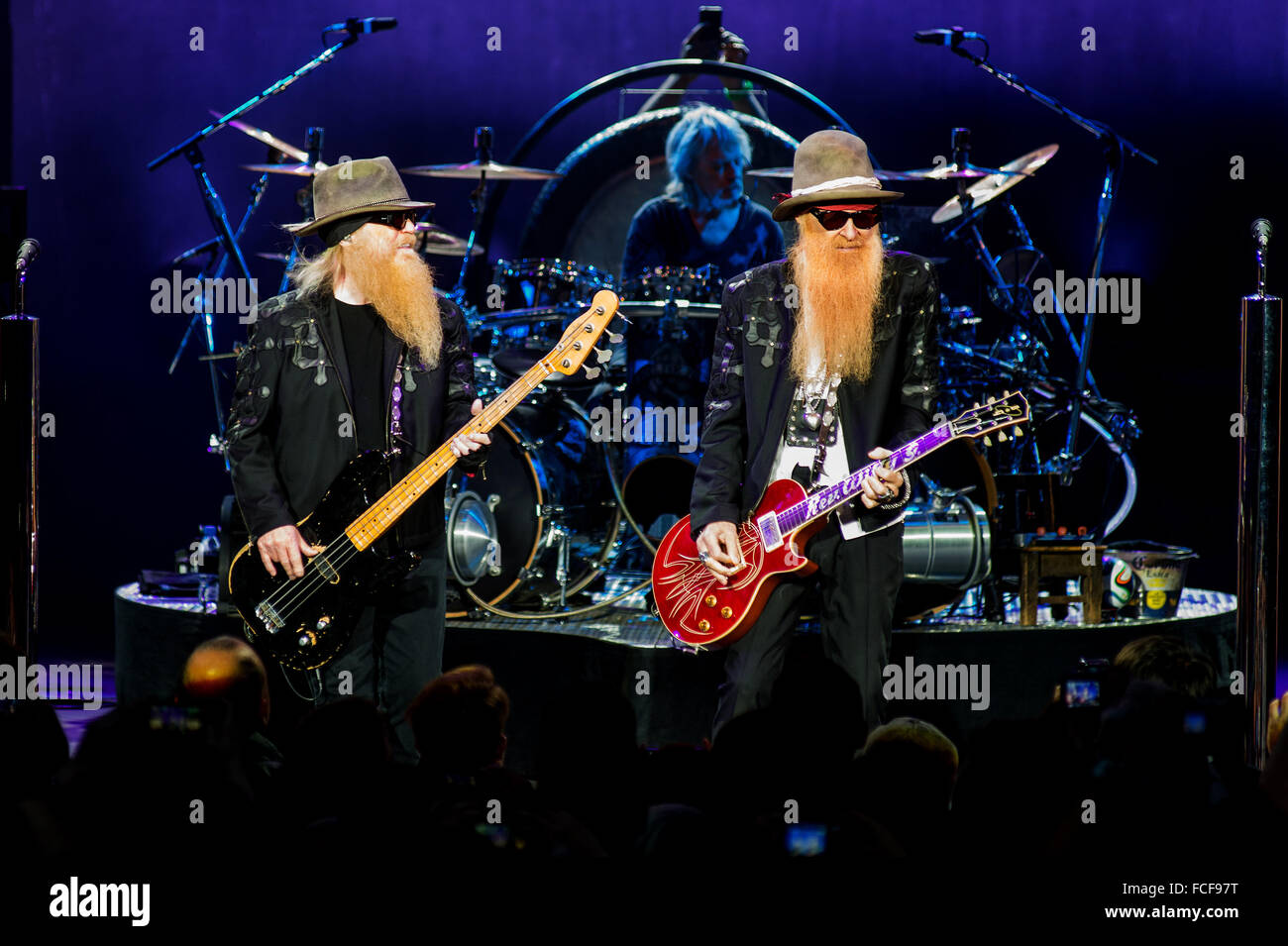 ZZ Top in concert (2011 Stock Photo - Alamy