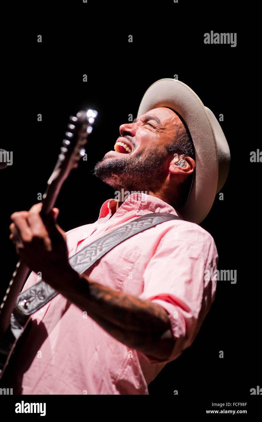 Ben Harper in concert (2012 Stock Photo - Alamy