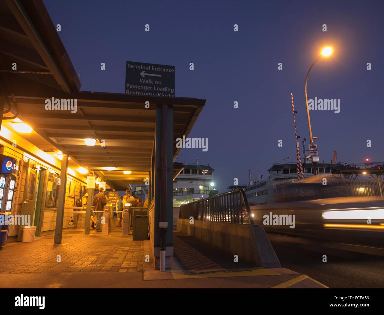 Walking towards ferry hi-res stock photography and images - Alamy