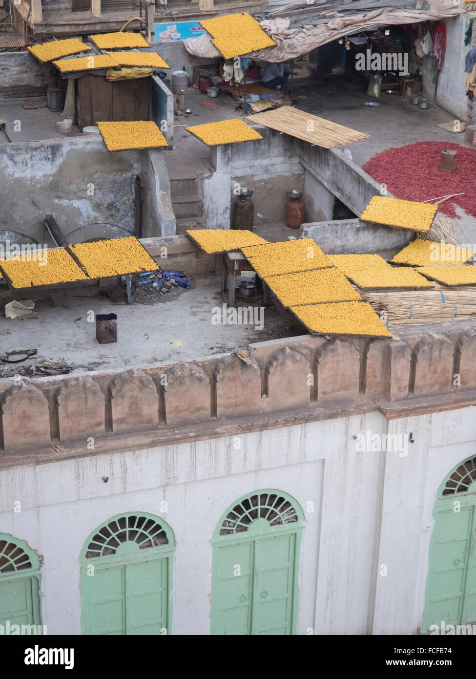 Spice for drying on terrace hi-res stock photography and images - Alamy