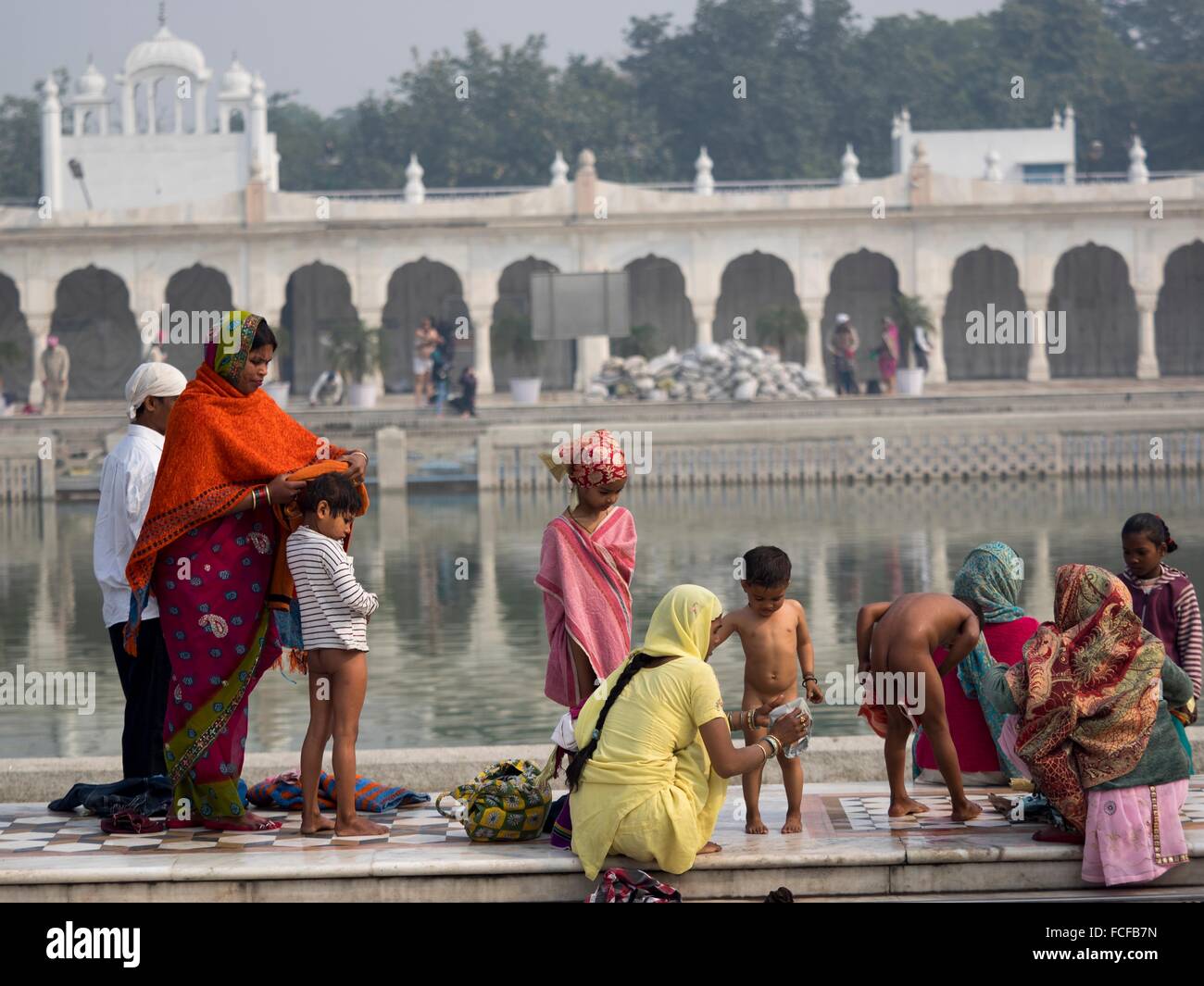 Sikh mother son hi-res stock photography and images - Alamy