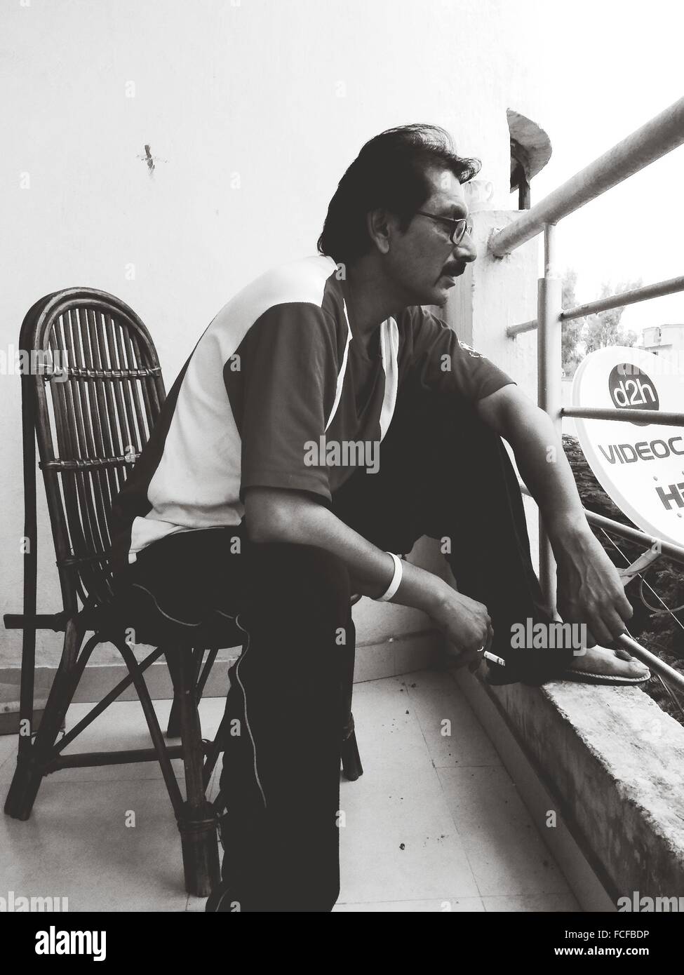 Smoking Balcony High Resolution Stock Photography and Images - Alamy