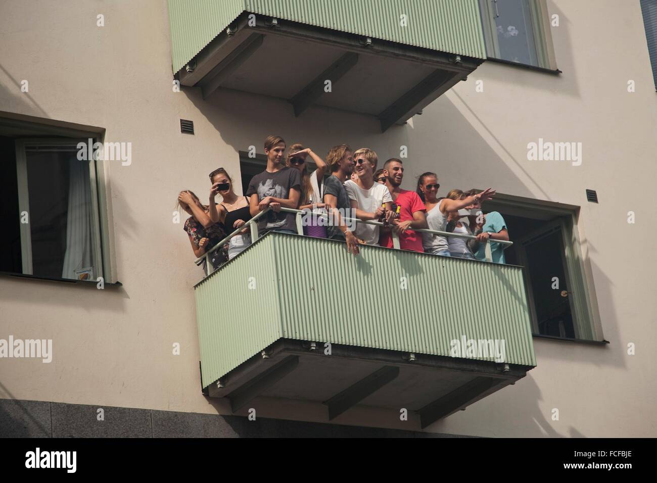 Public balcony hi-res stock photography and images - Alamy