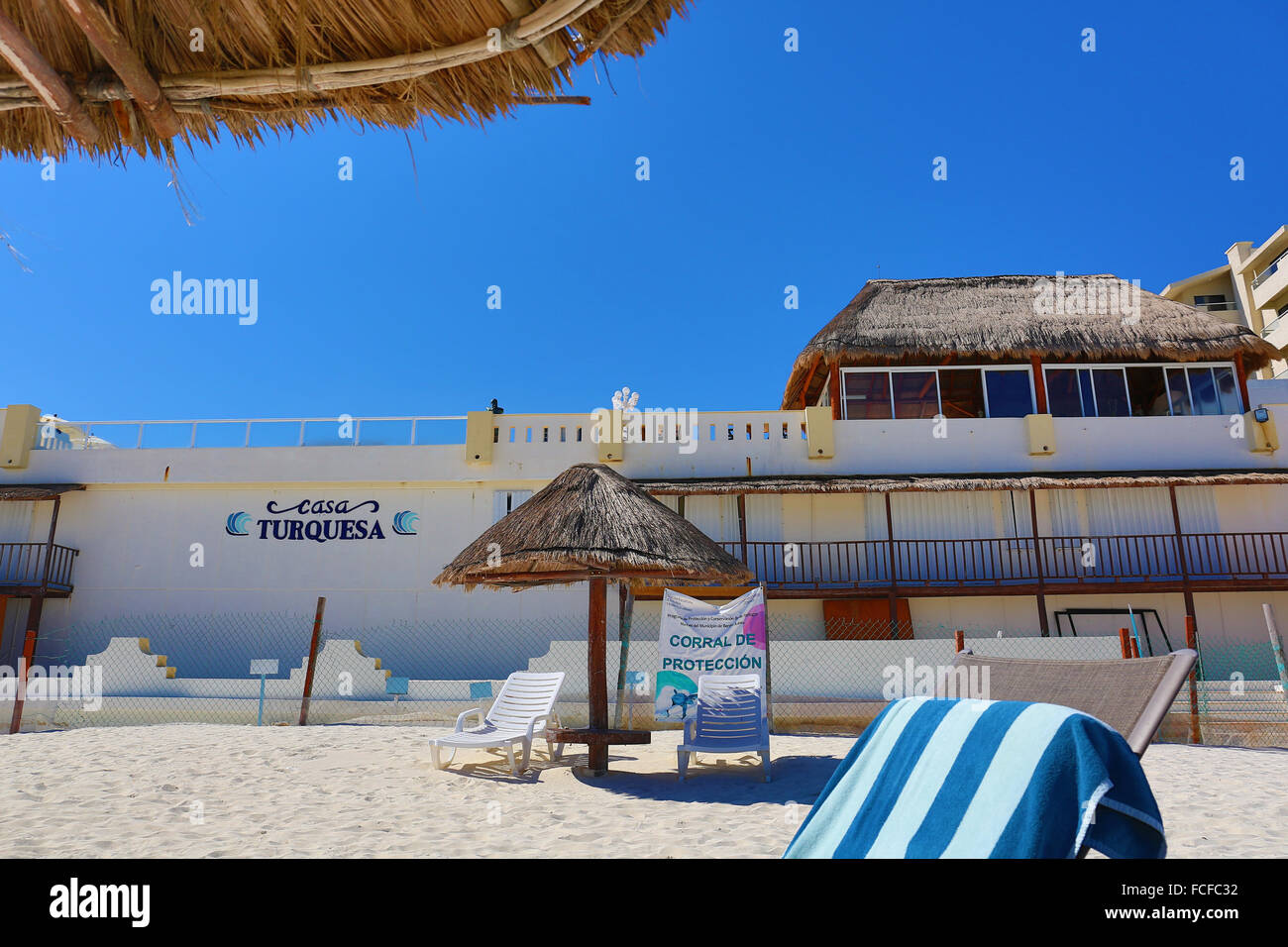 The Casa Turquesa hotel, Cancun Mexico Stock Photo - Alamy