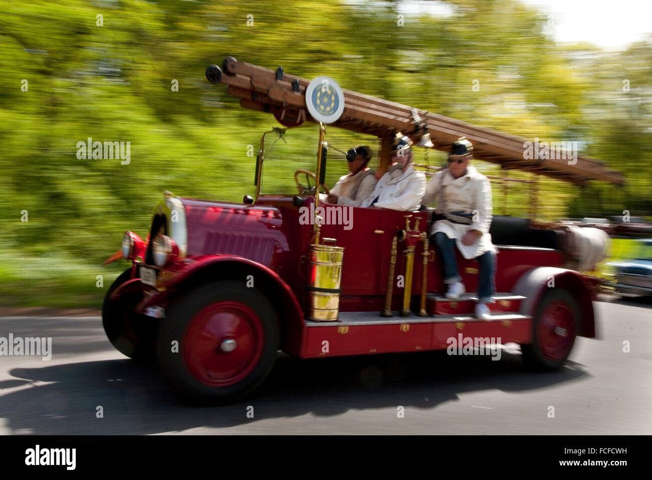 Vintage fire engine hi-res stock photography and images - Alamy