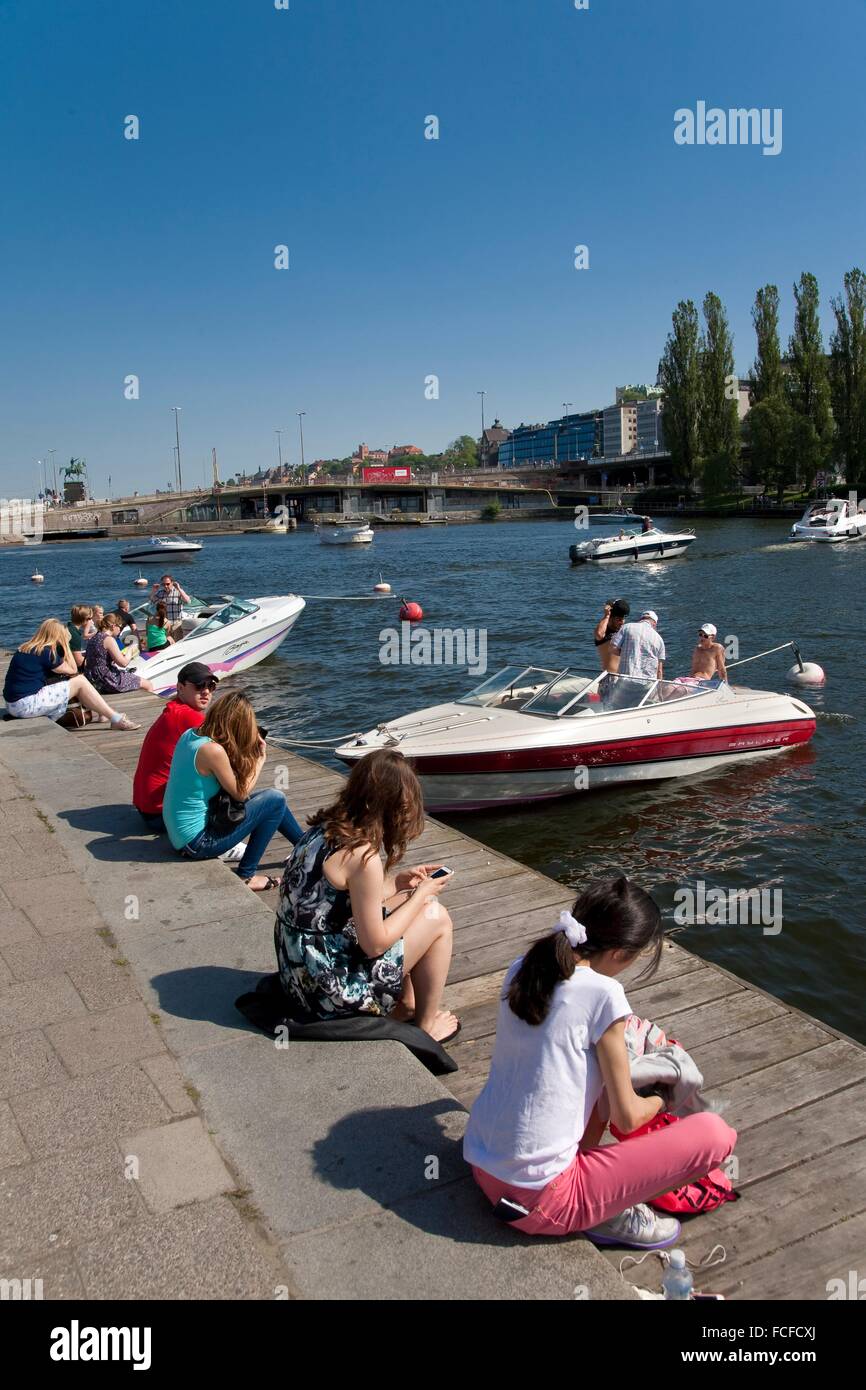 Slussen' Stockholm Sweden Stock Photo - Alamy