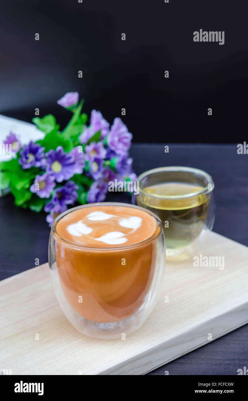 Hot tea glass hi-res stock photography and images - Alamy