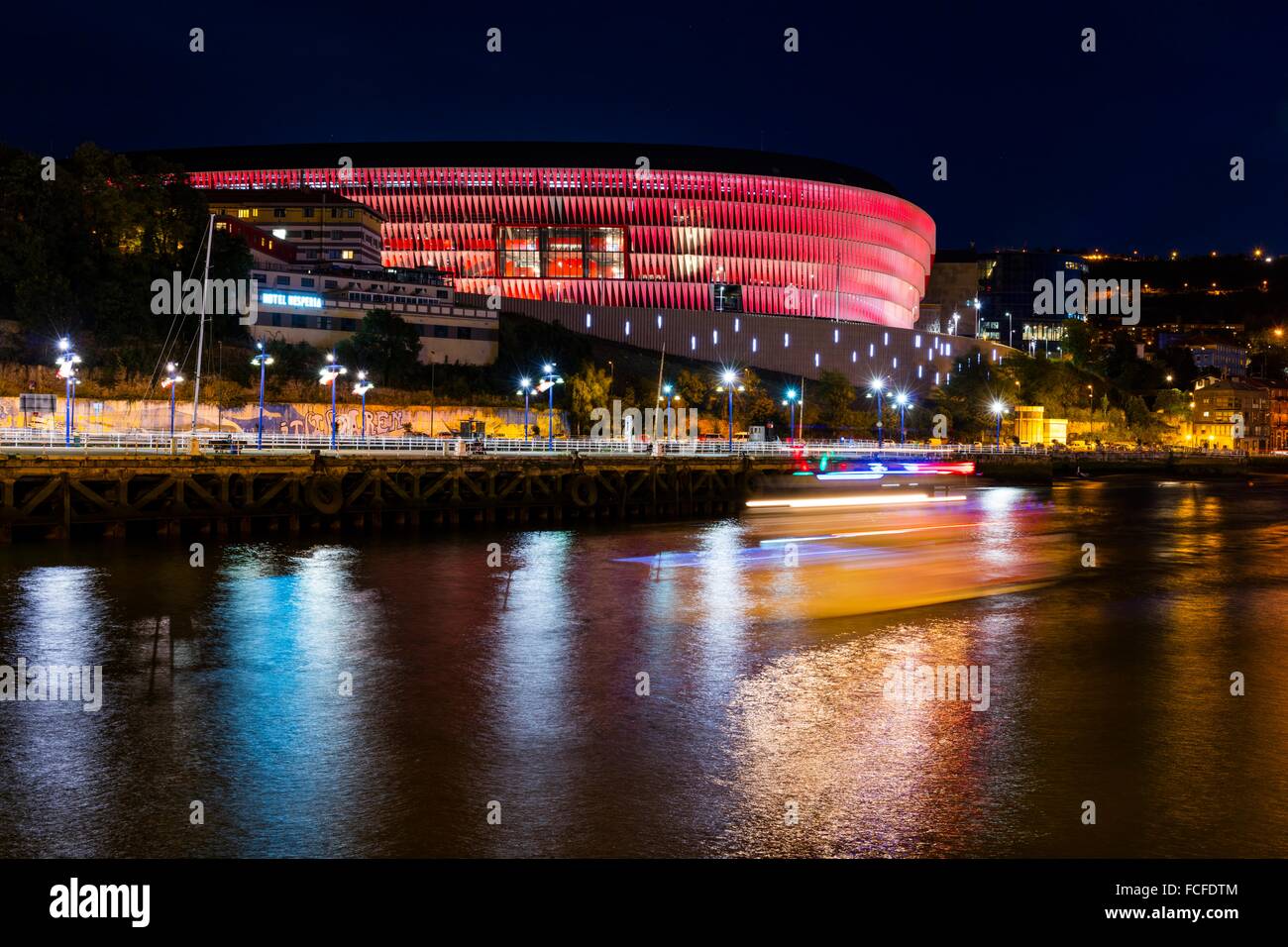 San Mamés, the name of Athletic Bilbao´s new football stadium. The ...