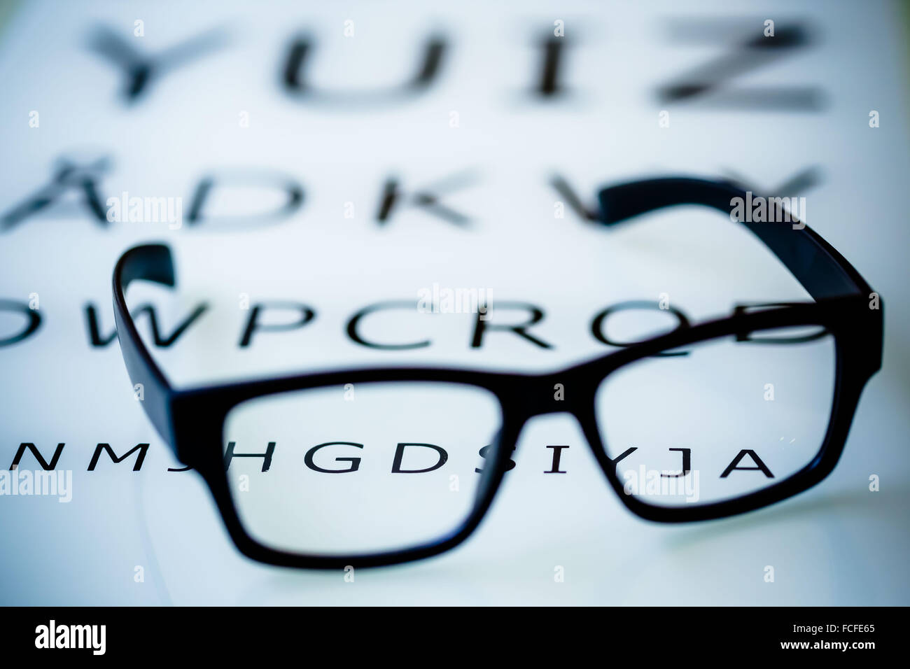 Snellen chart hi-res stock photography and images - Alamy