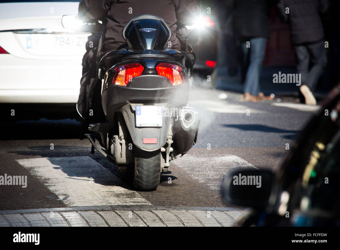 Scooter pollution hi-res stock photography and images - Alamy