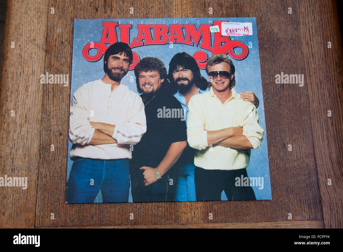 The cover of Alabama's 1986 album The Touch Stock Photo - Alamy