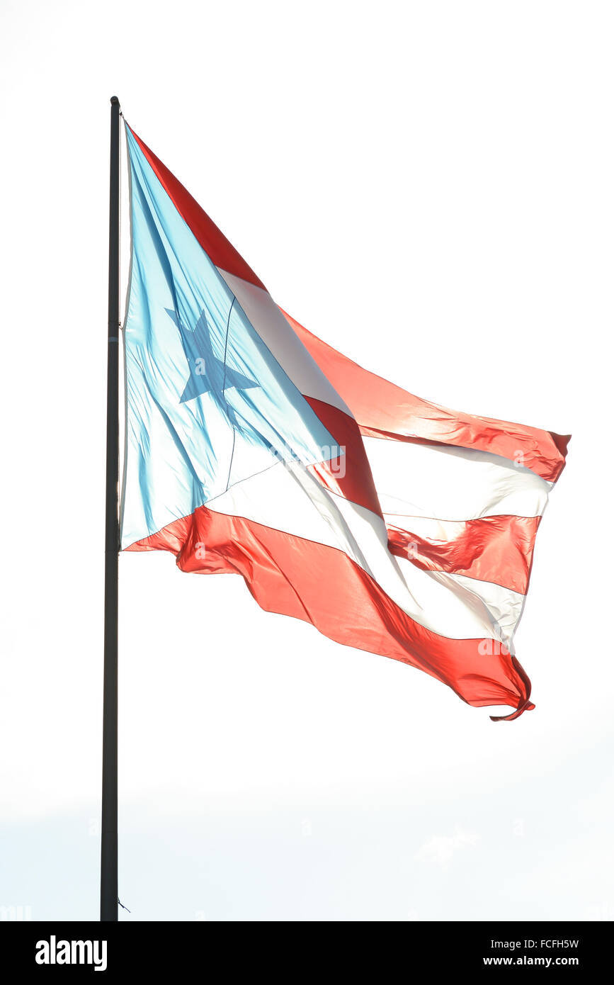 Puerto rico flag waving High Resolution Stock Photography and Images ...