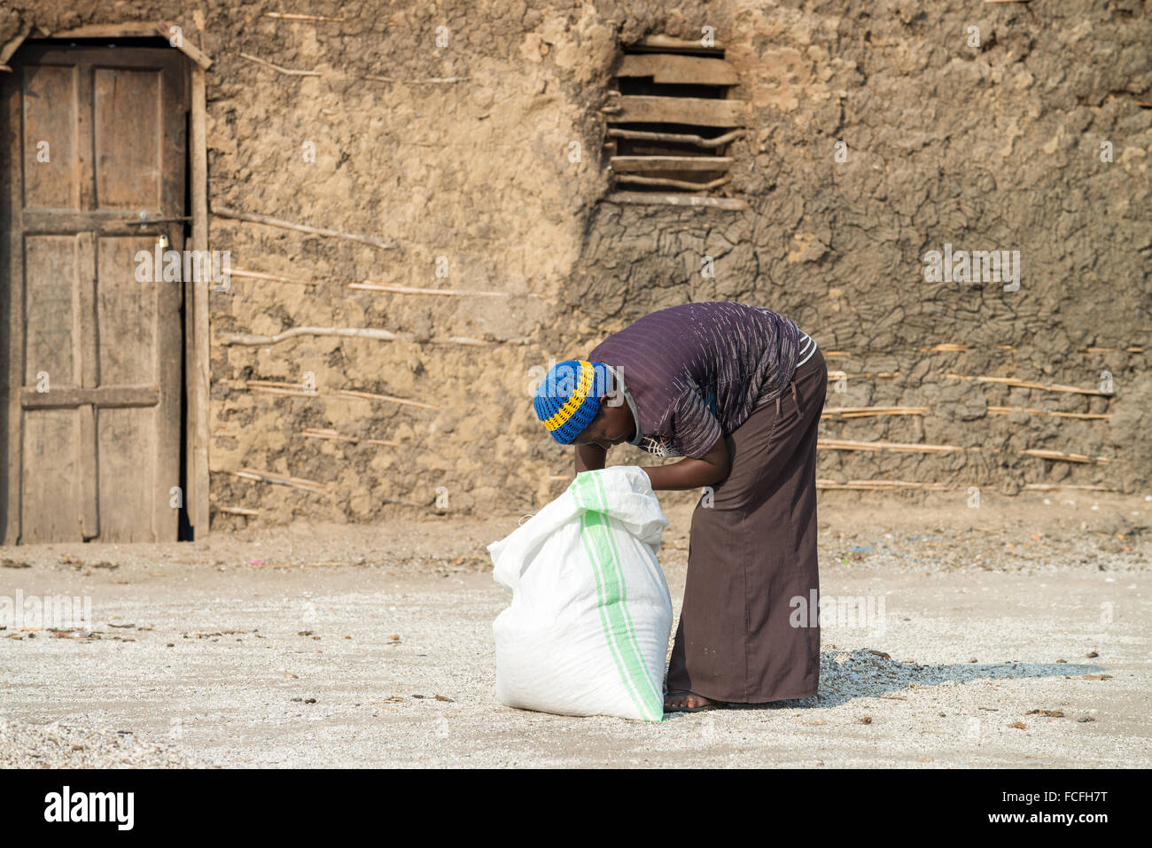 Local people in the street, Uganda, Africa Stock Photo - Alamy