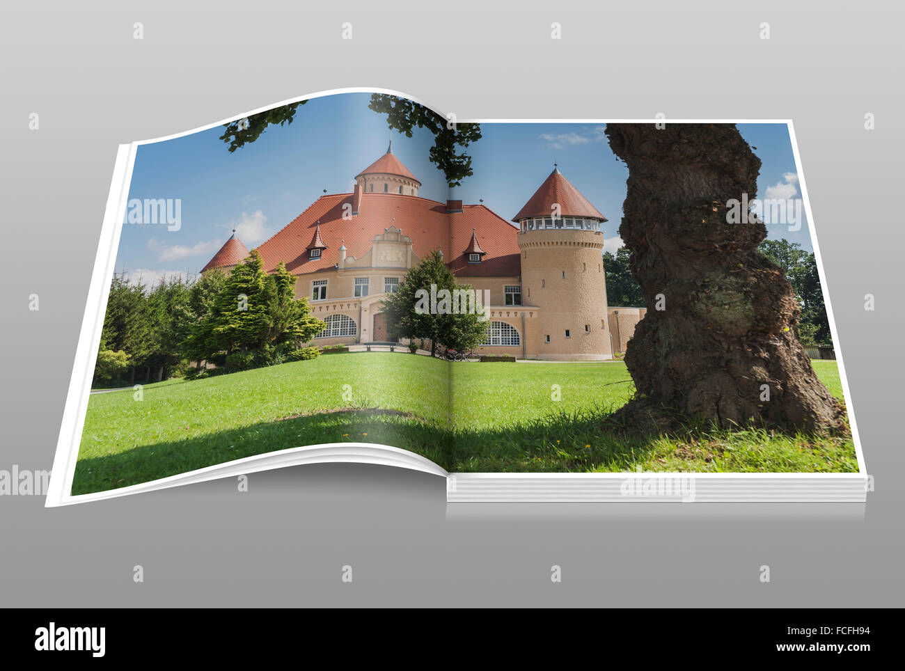 Mansion Stolpe Castle, Usedom Island, County Vorpommern-Greifswald ...