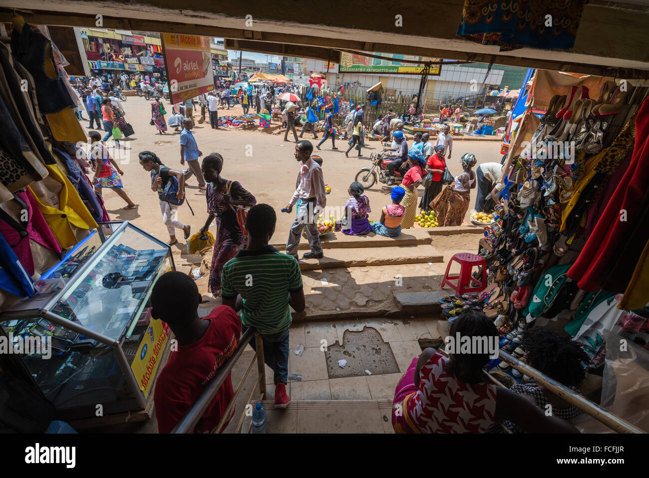 Street scene, Kampala, Uganda Stock Photo - Alamy