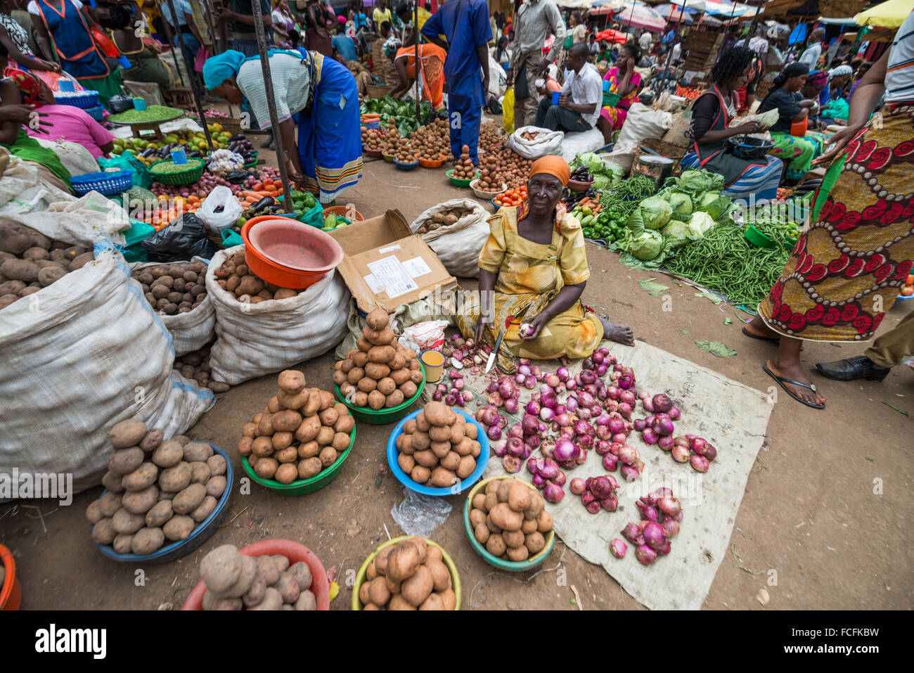 Market Stall In Kampala Uganda High Resolution Stock Photography and ...