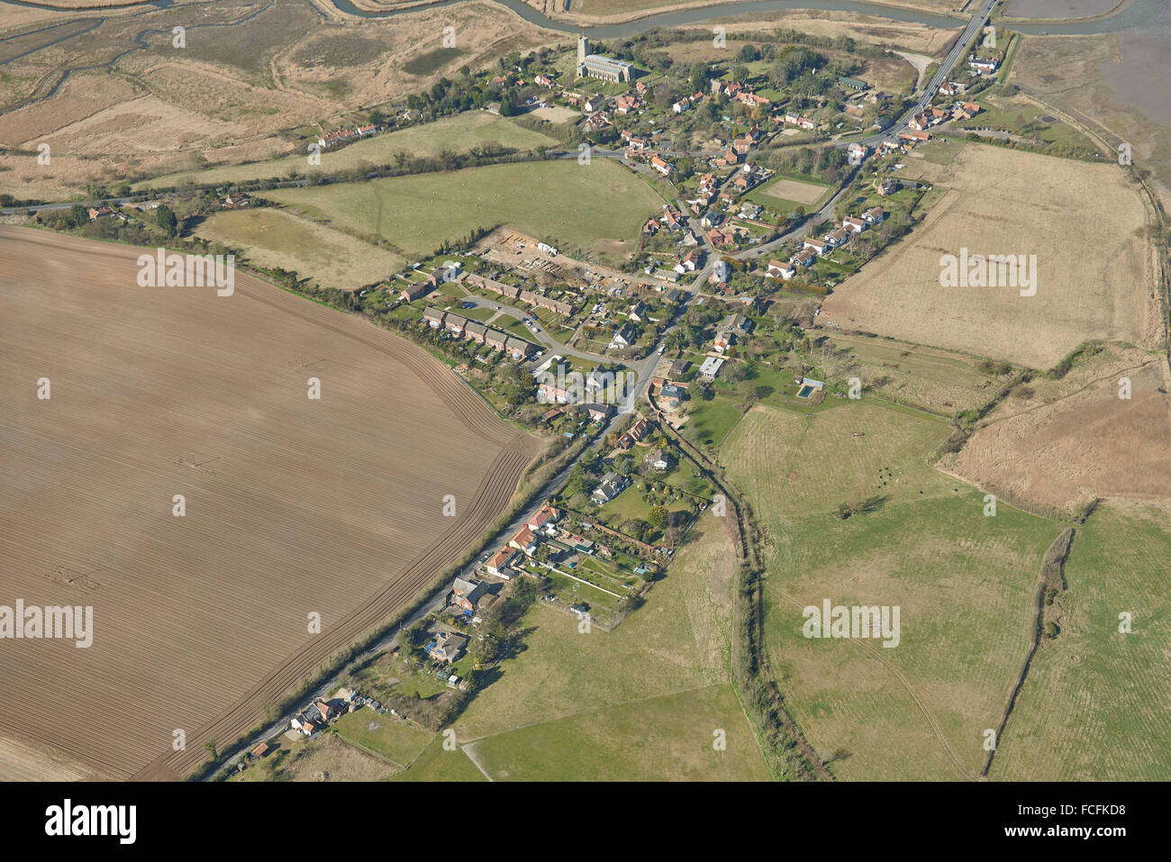 Suffolk Countryside Aerial High Resolution Stock Photography and Images ...