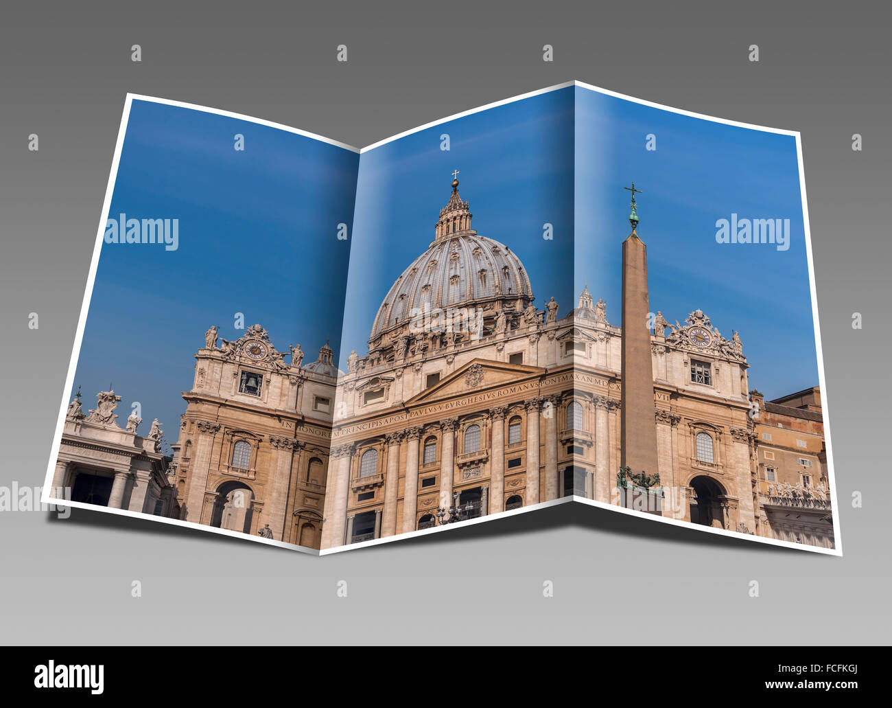 Vatican city leaflet hi-res stock photography and images - Alamy