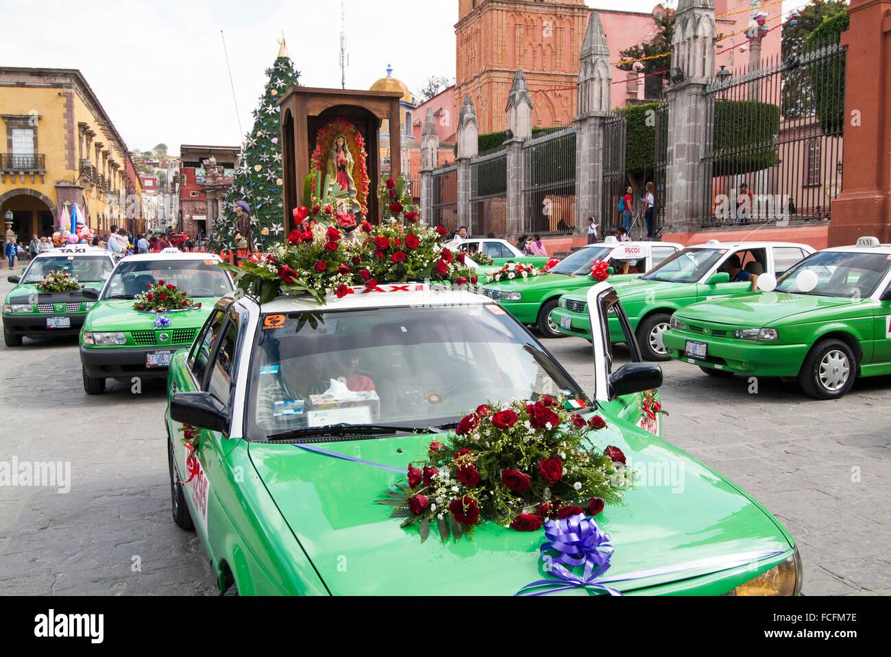 Religious procession fiesta de san hi-res stock photography and images ...