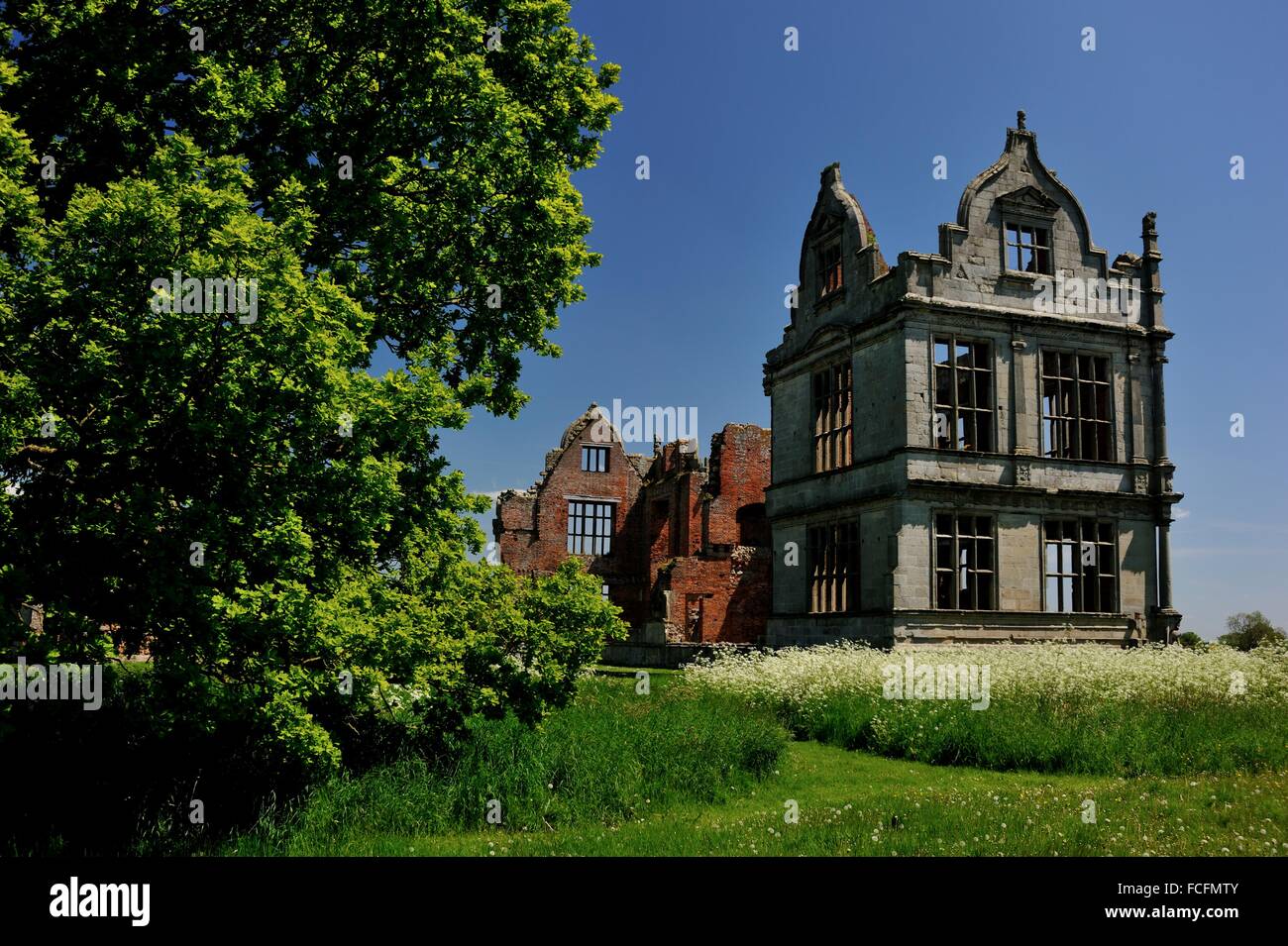 Moreton Corbet Castle, Elizabethan House, Shawbury, Shropshire, England ...