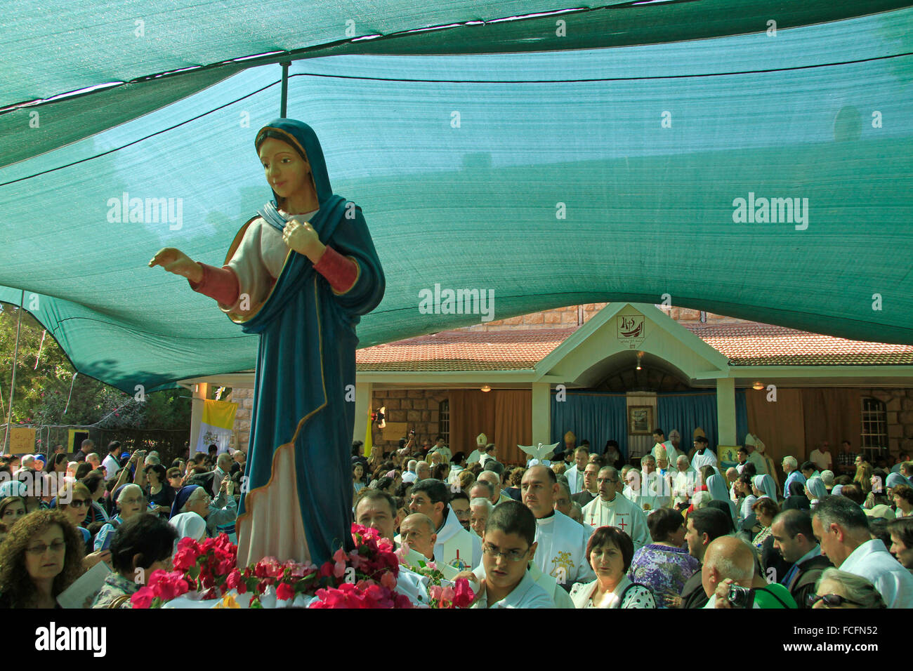 Israel, Shephelah, Feast of Our Lady of Palestine at Deir Rafat “Our ...