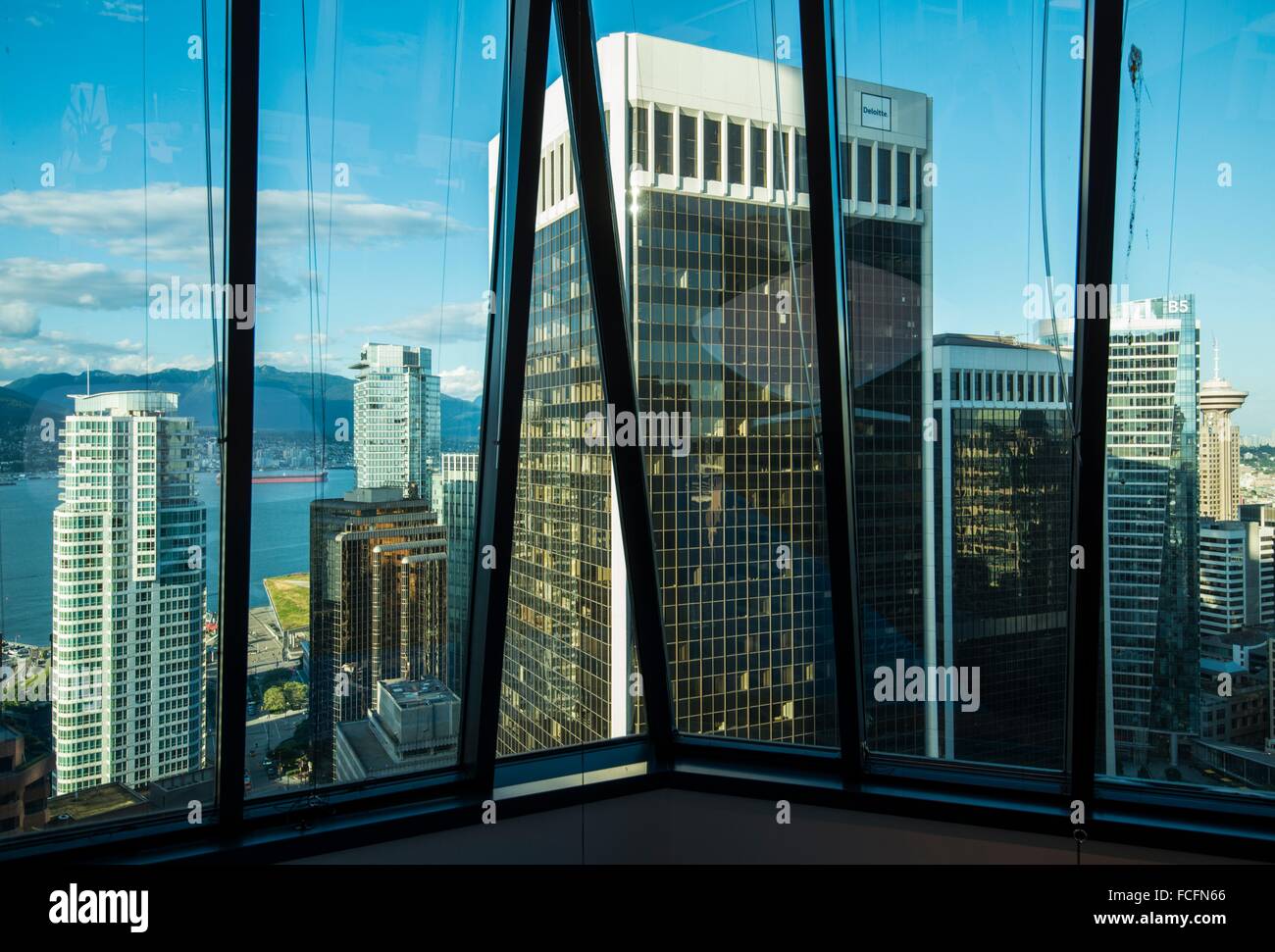 24th floor view of downtown Vancouver, BC, Canada Stock Photo - Alamy