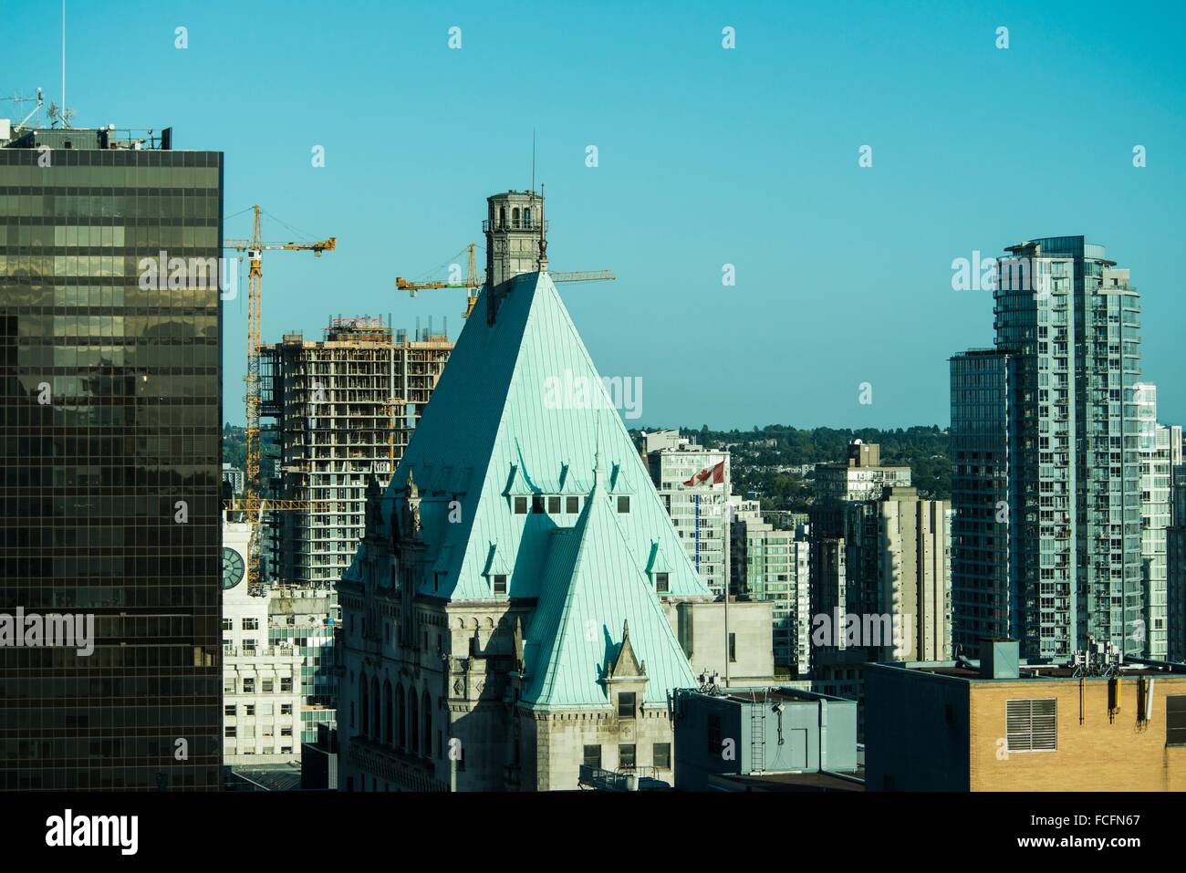24th floor view of downtown Vancouver, BC, Canada Stock Photo - Alamy
