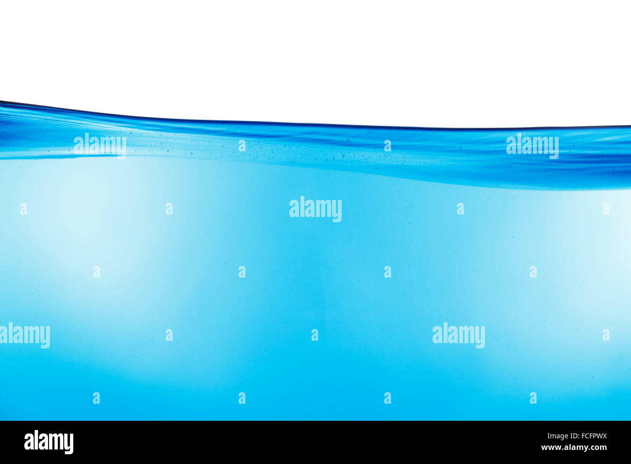 Water background with surface isolated on white Stock Photo - Alamy