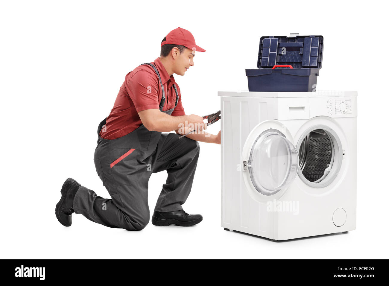 Repairing washing machine hi-res stock photography and images - Alamy