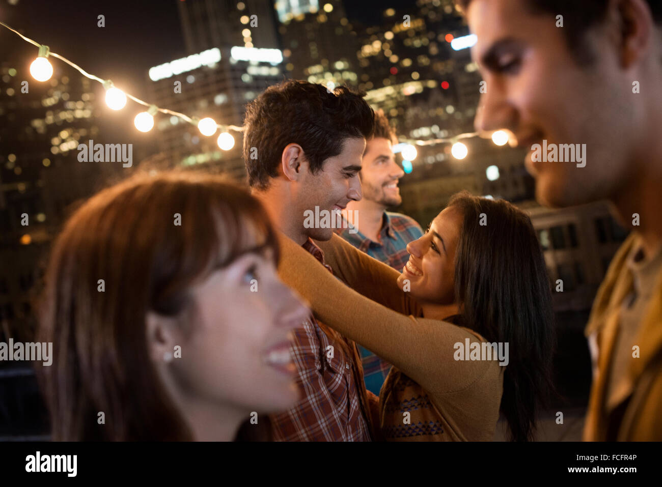Rooftop party los hi-res stock photography and images - Alamy