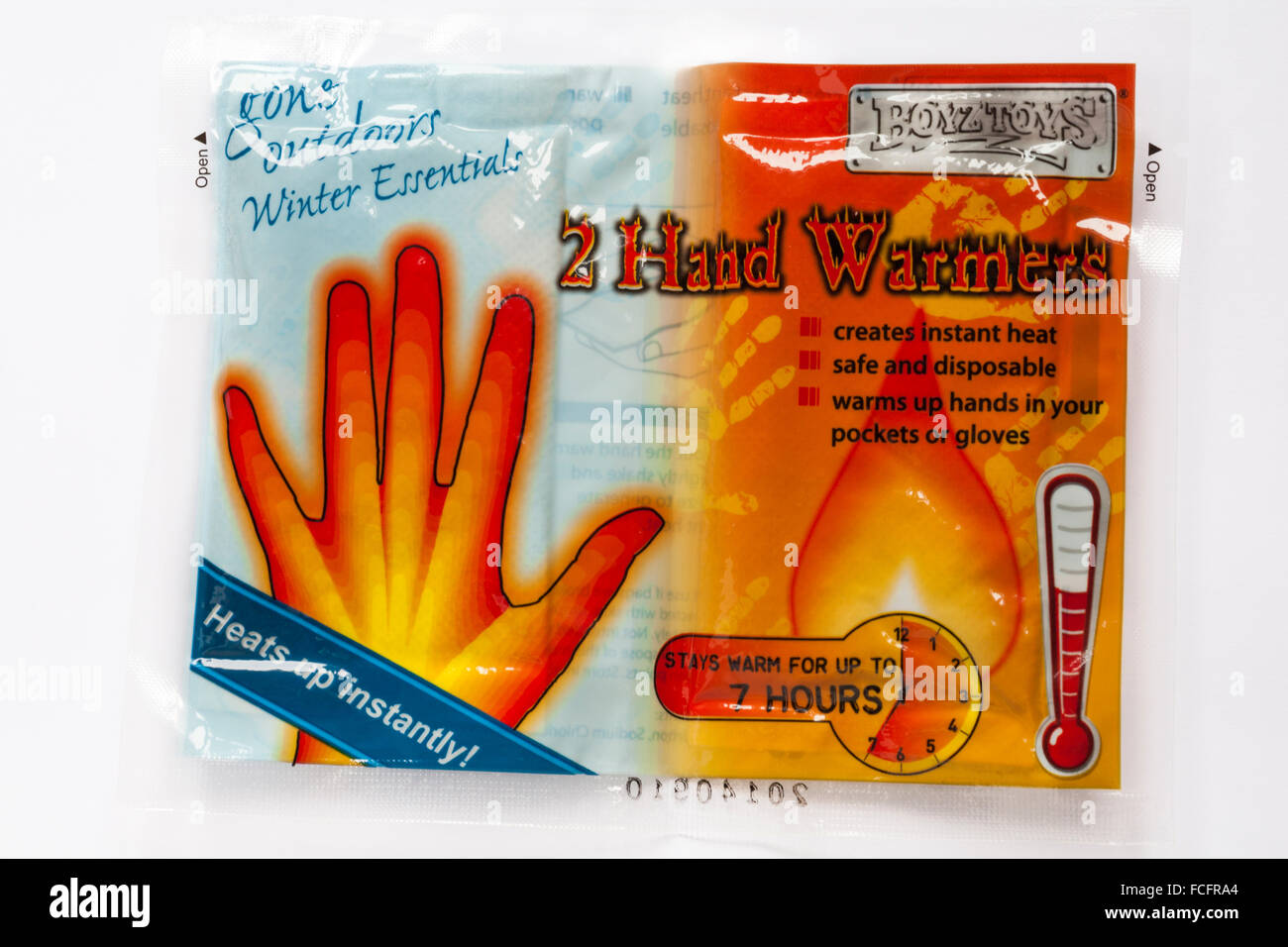 Pack of two hand warmers isolated on white background handwarmers Stock ...
