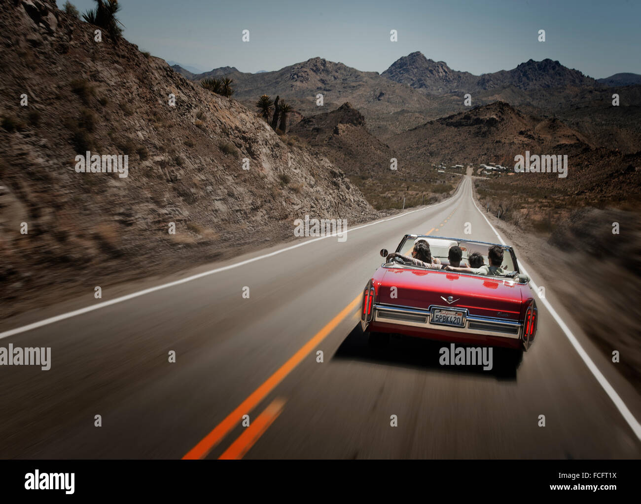 Red convertible hi-res stock photography and images - Alamy