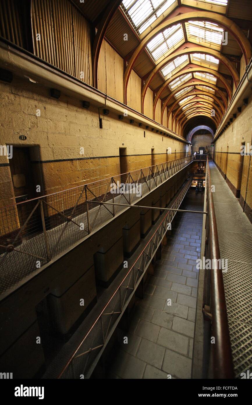 Melbourne Old Melbourne Gaol High Resolution Stock Photography and ...