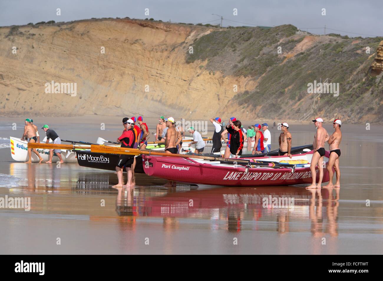 Australian surfboat hi-res stock photography and images - Alamy