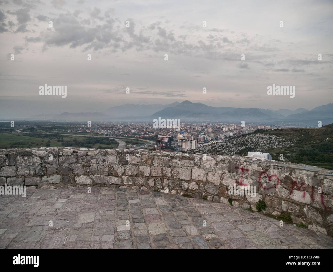 Europe Albania Shkodra Rozafa Castle Stock Photos & Europe Albania ...