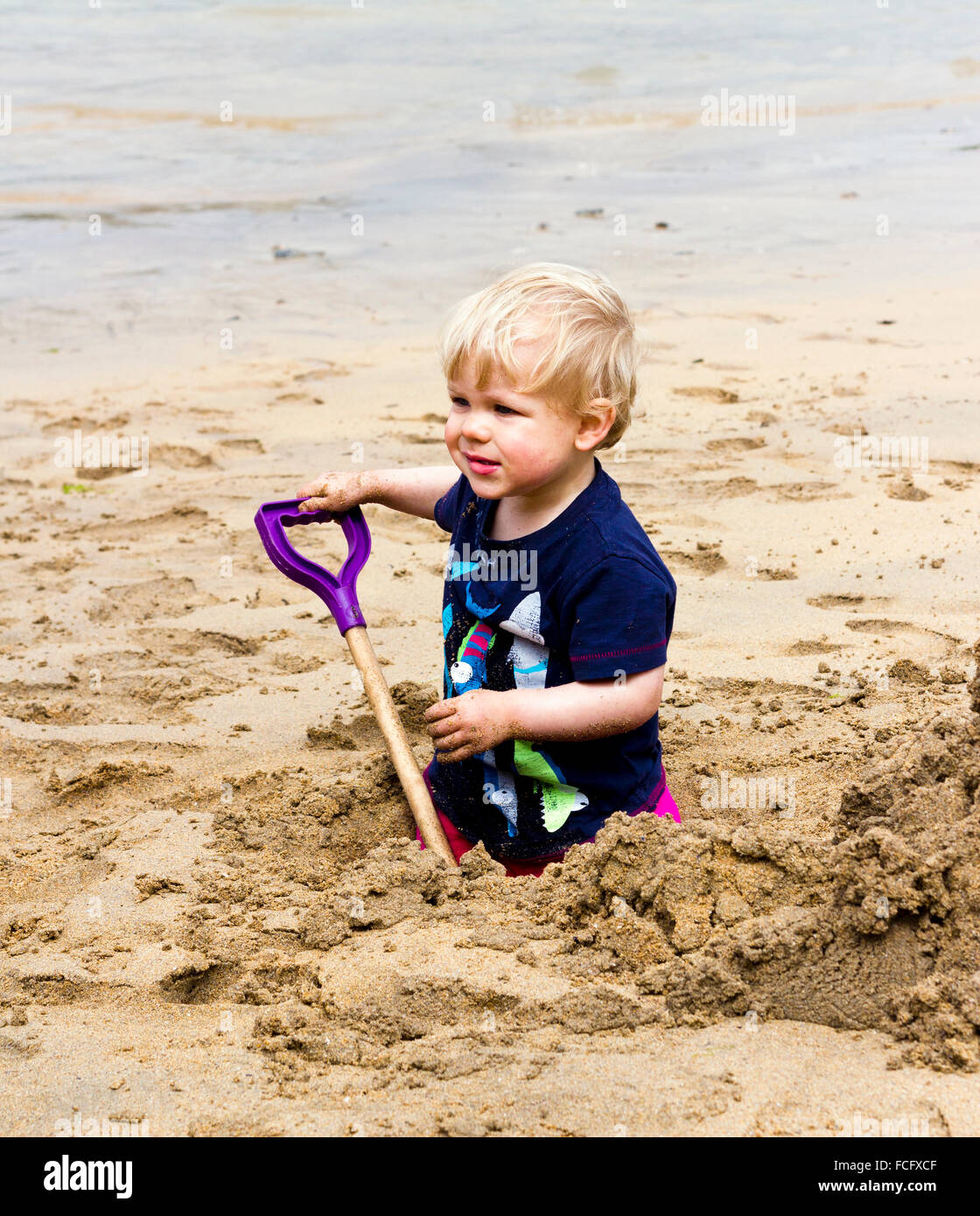 Playing Dig Digging Hole High Resolution Stock Photography and Images ...