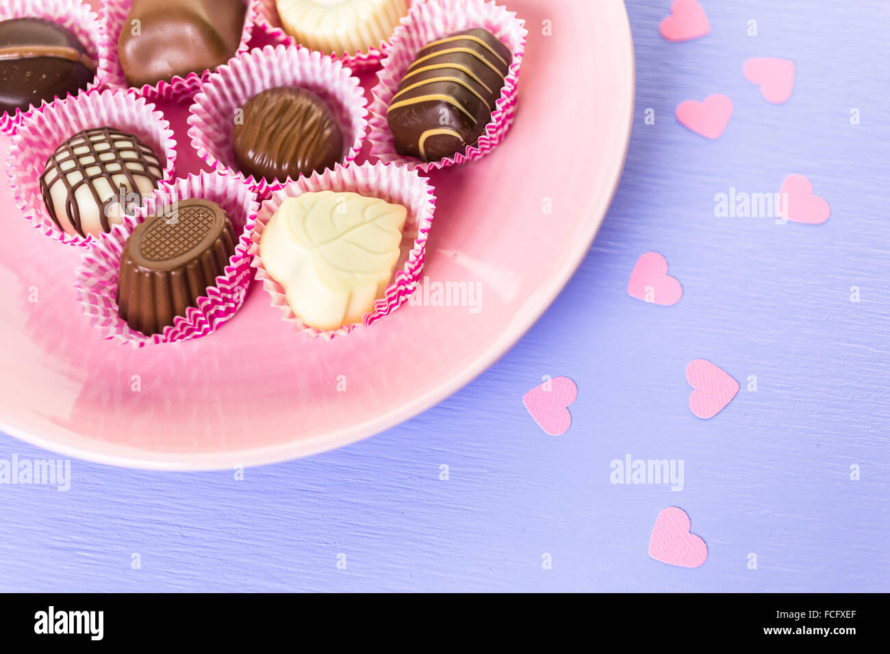 Creation dessert chocolates hi-res stock photography and images - Alamy