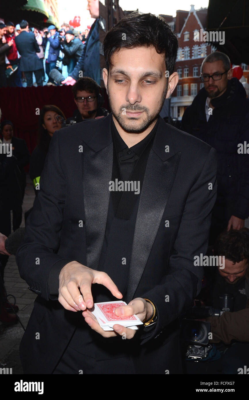 London. UK. Magician, Dynamo (AKA Steven Frayne) opens the Harrods ...
