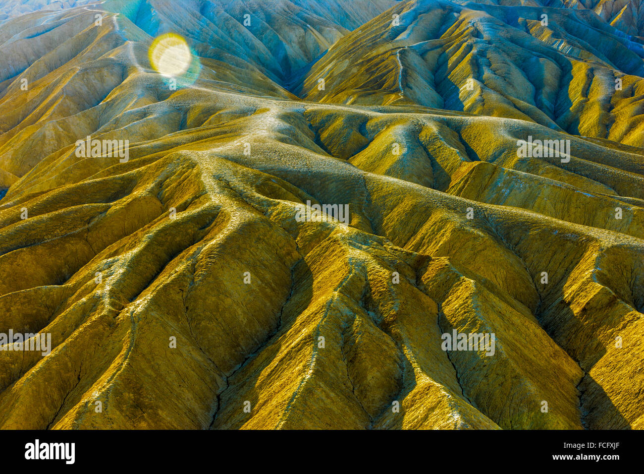 Zabriskie Point in Death Valley, California Stock Photo - Alamy