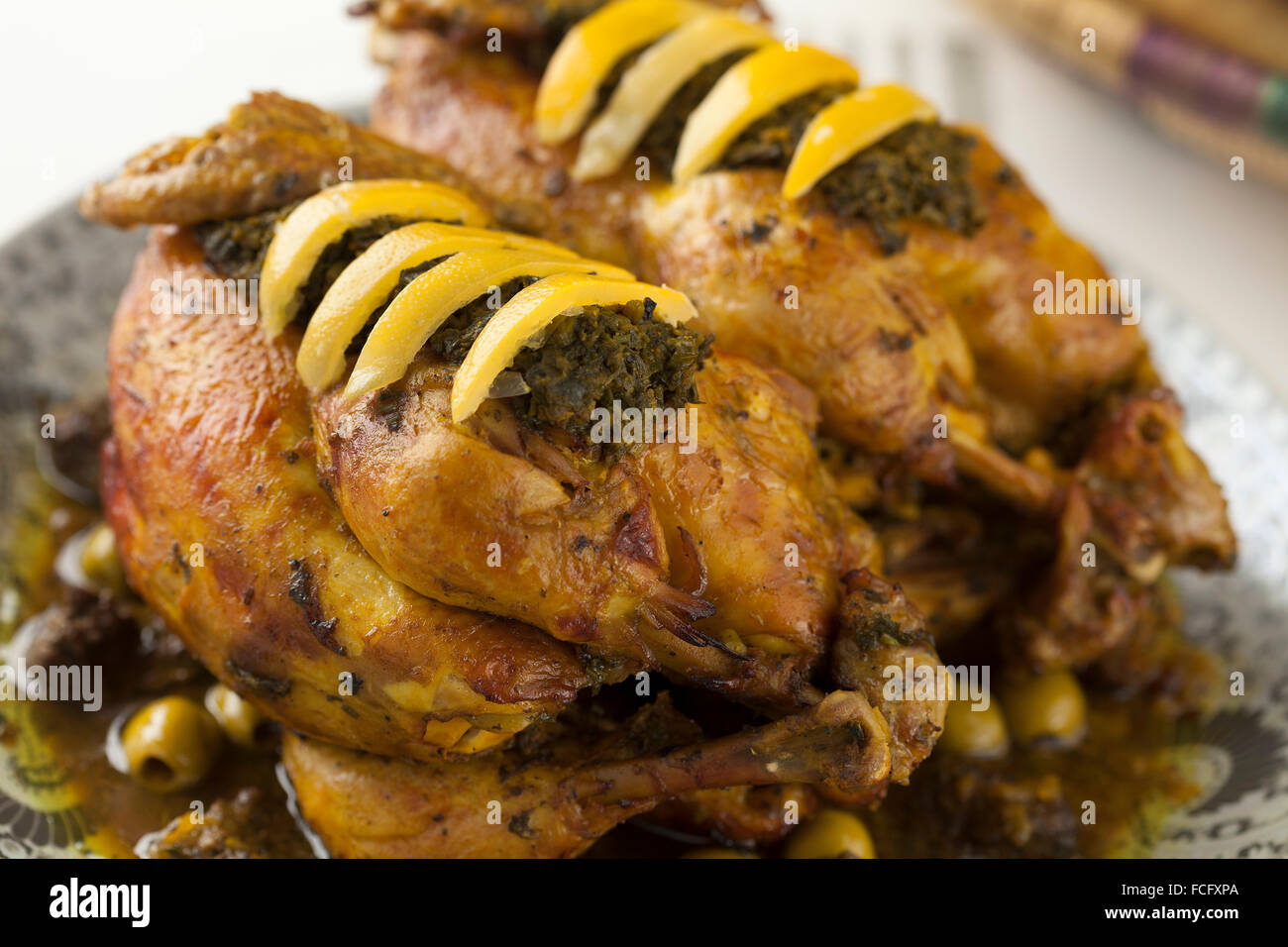 Chermoula chicken hi-res stock photography and images - Alamy