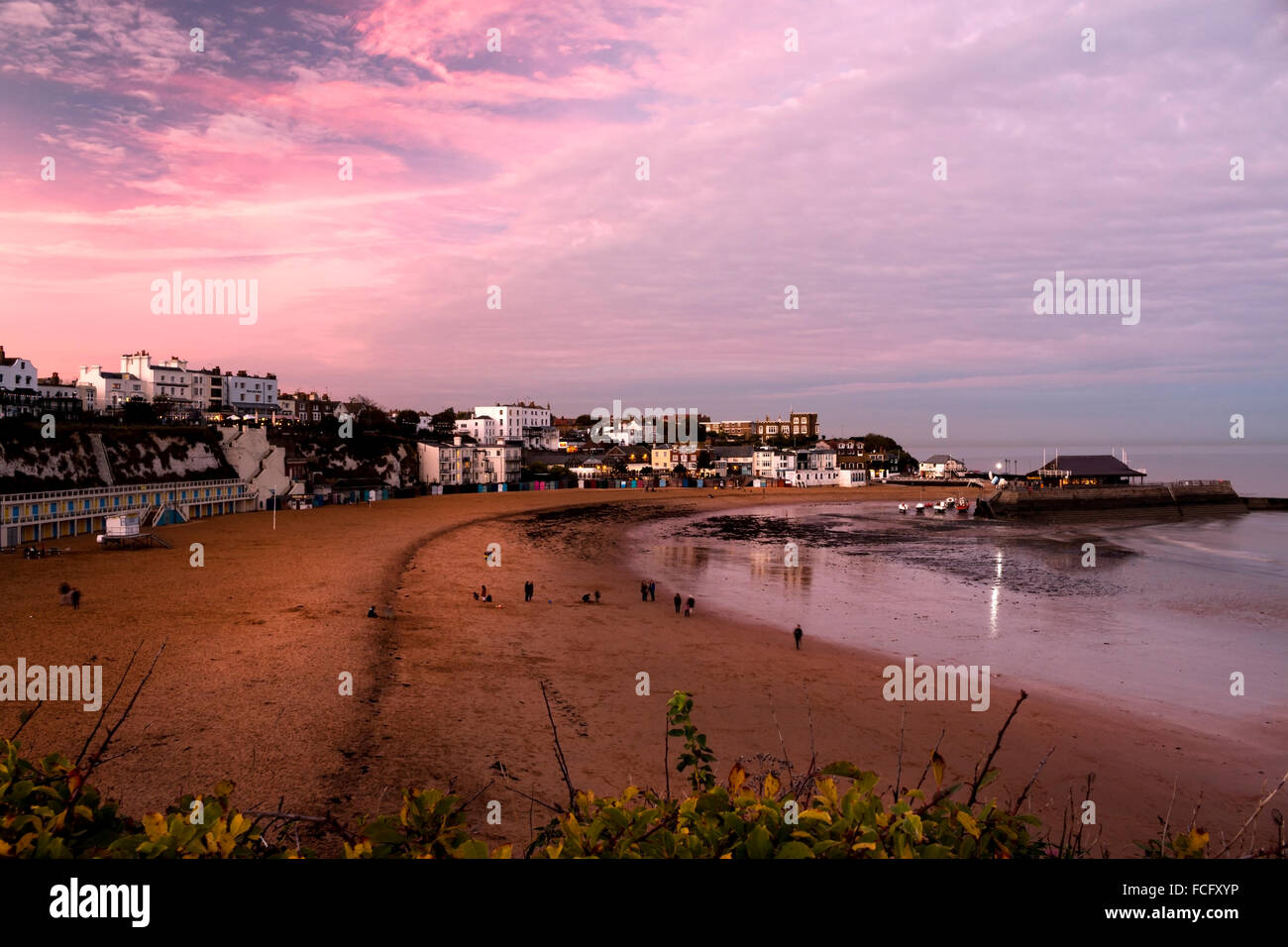 Viking bay beach Stock Photo - Alamy